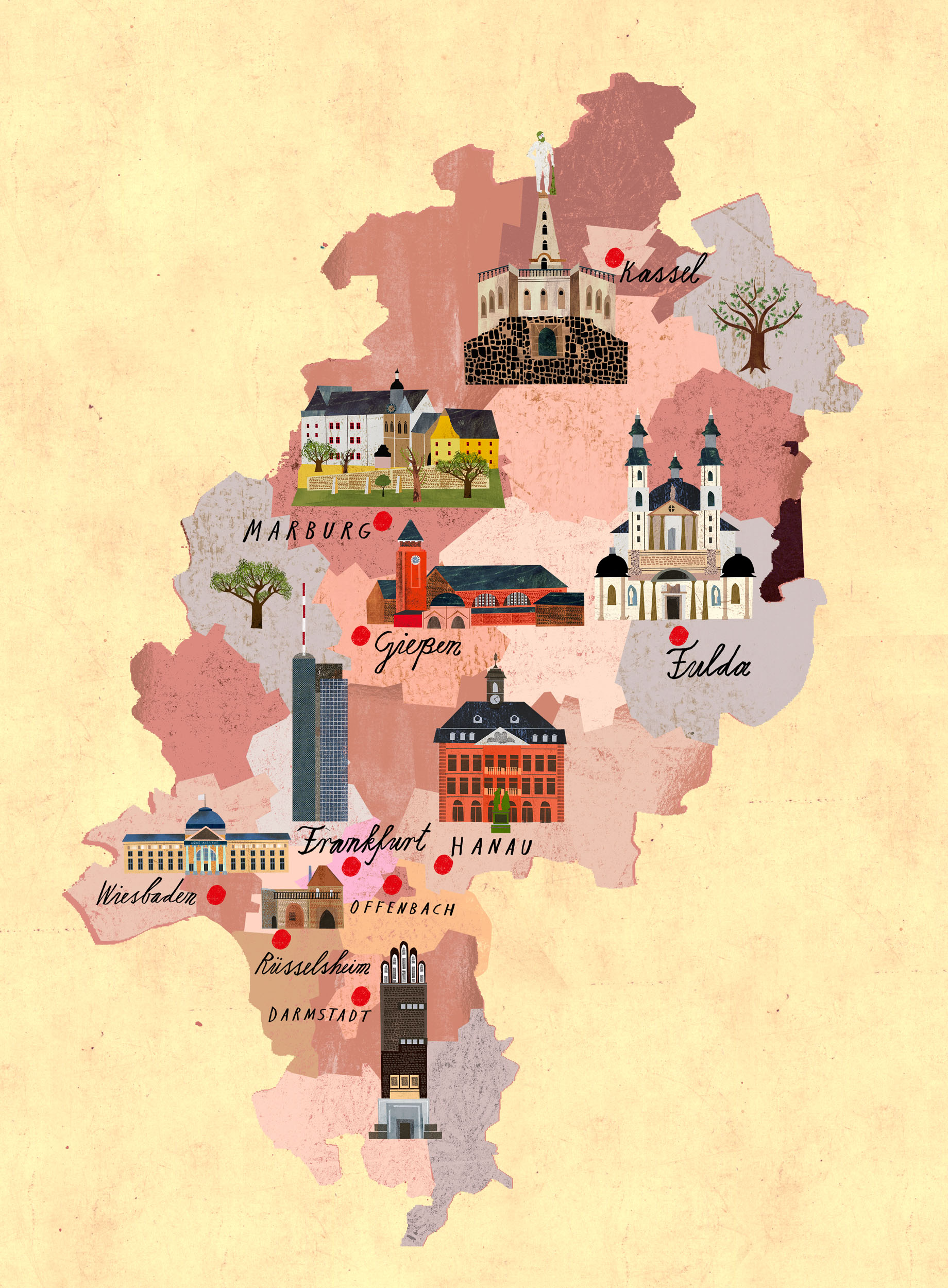 Portfolio – Maps – Martin Haake Illustrations