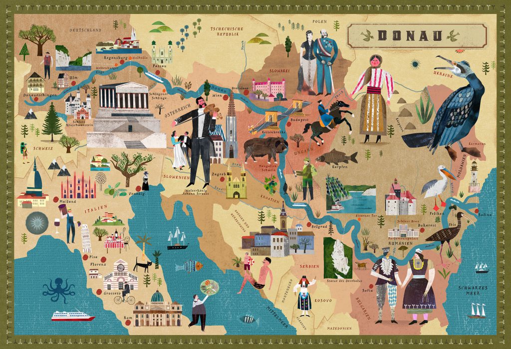 river Danubia – Martin Haake Illustrations