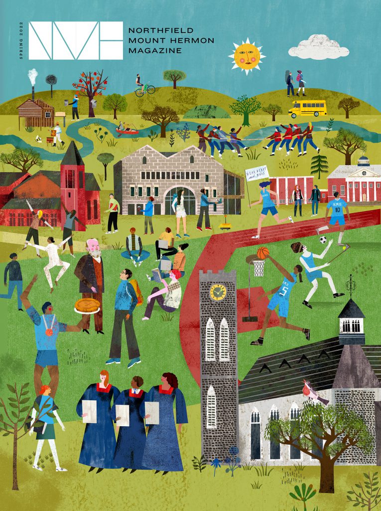 Cover illustration for NMH magazine – Martin Haake Illustrations