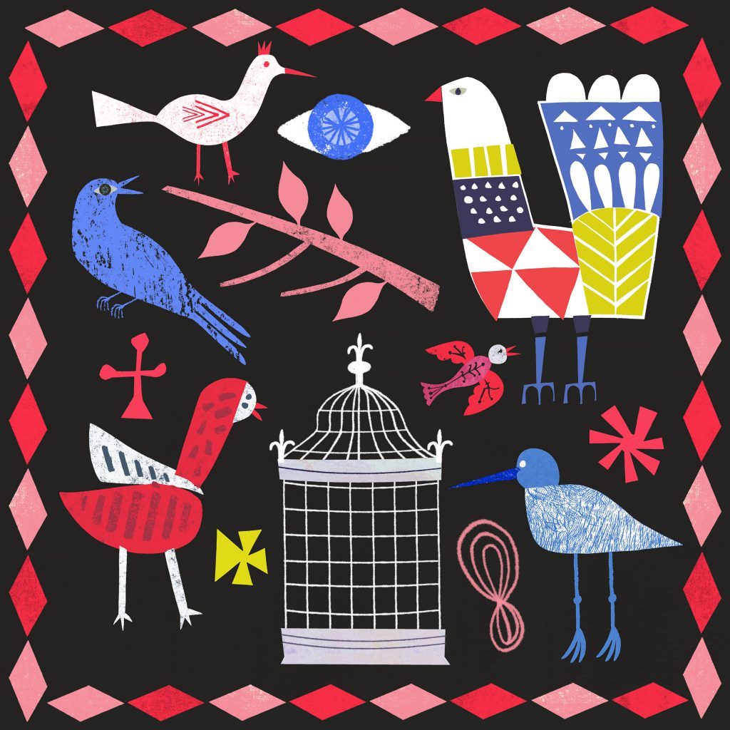 birds pattern – Martin Haake Illustrations